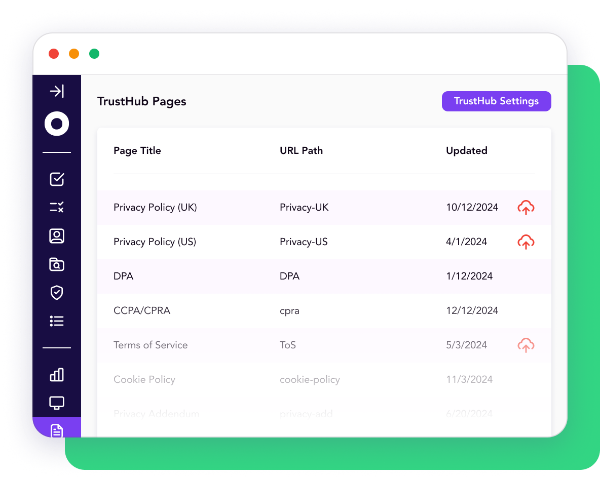 TrustHub by Osano | Osano